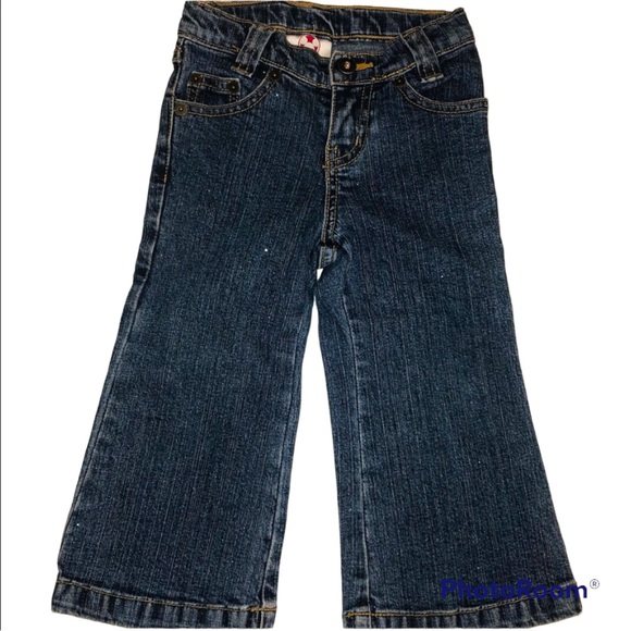 Disney | Bottoms | Vintage Disney Store Glitter Wash Princess Jeans ...